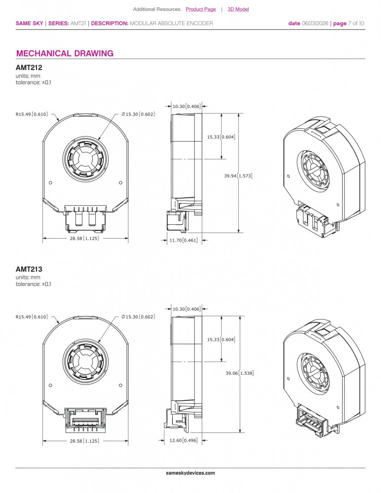 AMT213B-V technical document page 7