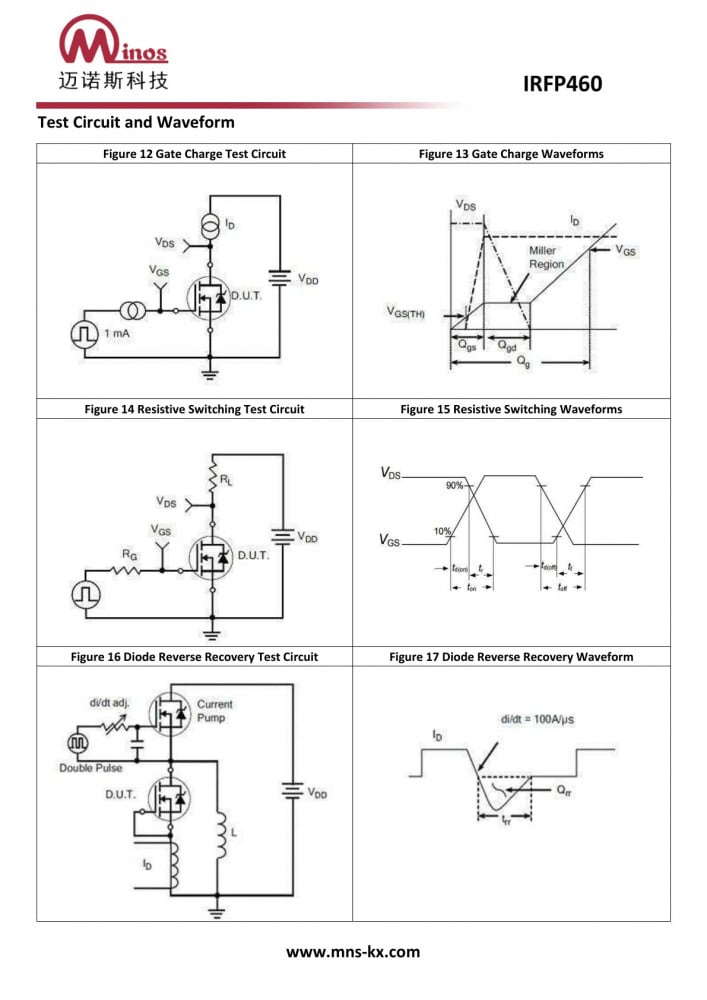 IRFP460 datasheet page 7
