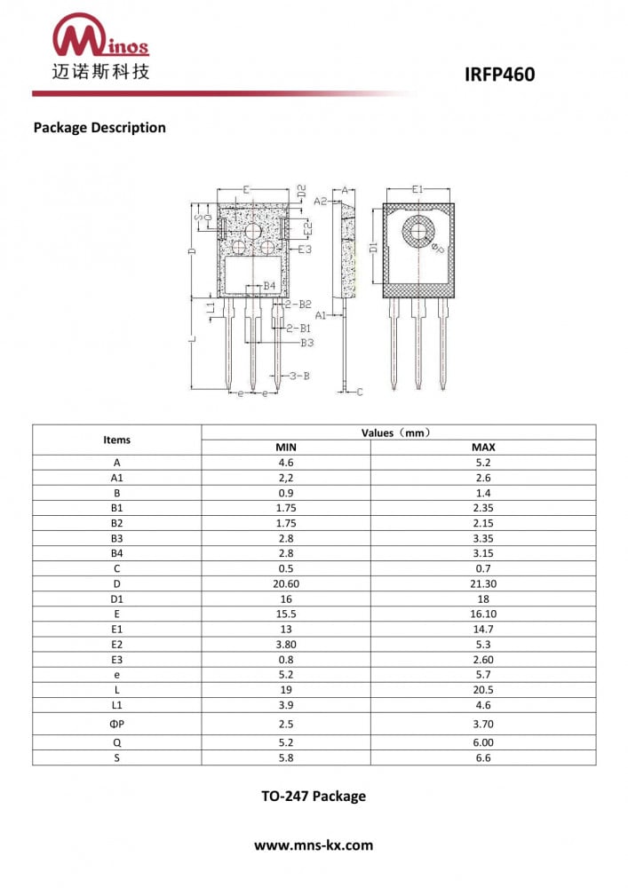 IRFP460 datasheet page 9