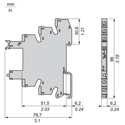 Schneider RSLZVA3 Relay Socket for sale