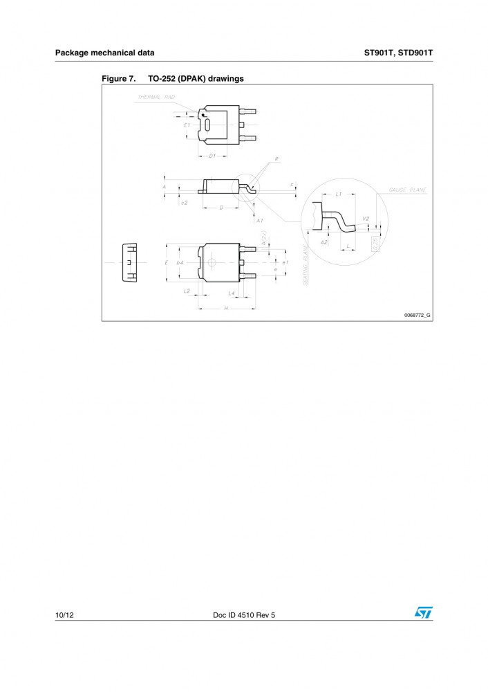 ST901T datasheet page 10