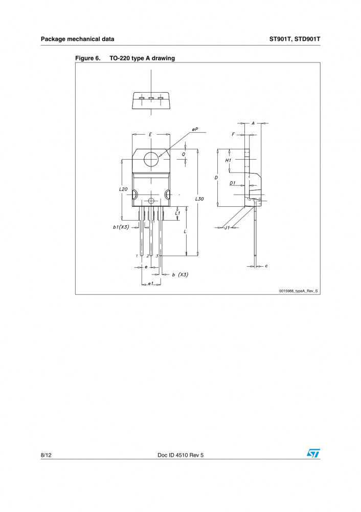 ST901T datasheet page 8