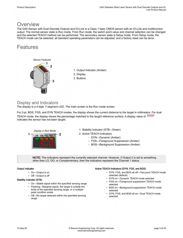 Q4X product manual page 5