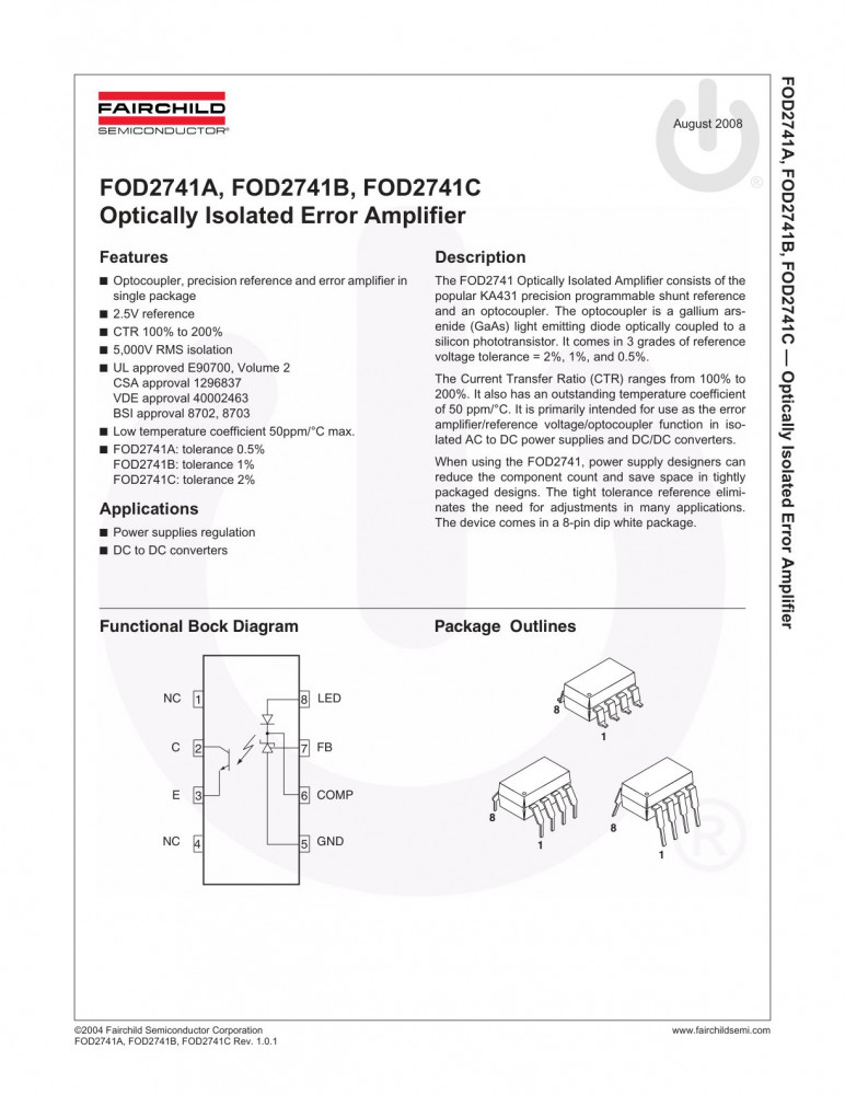 FOD2741A datasheet page 2