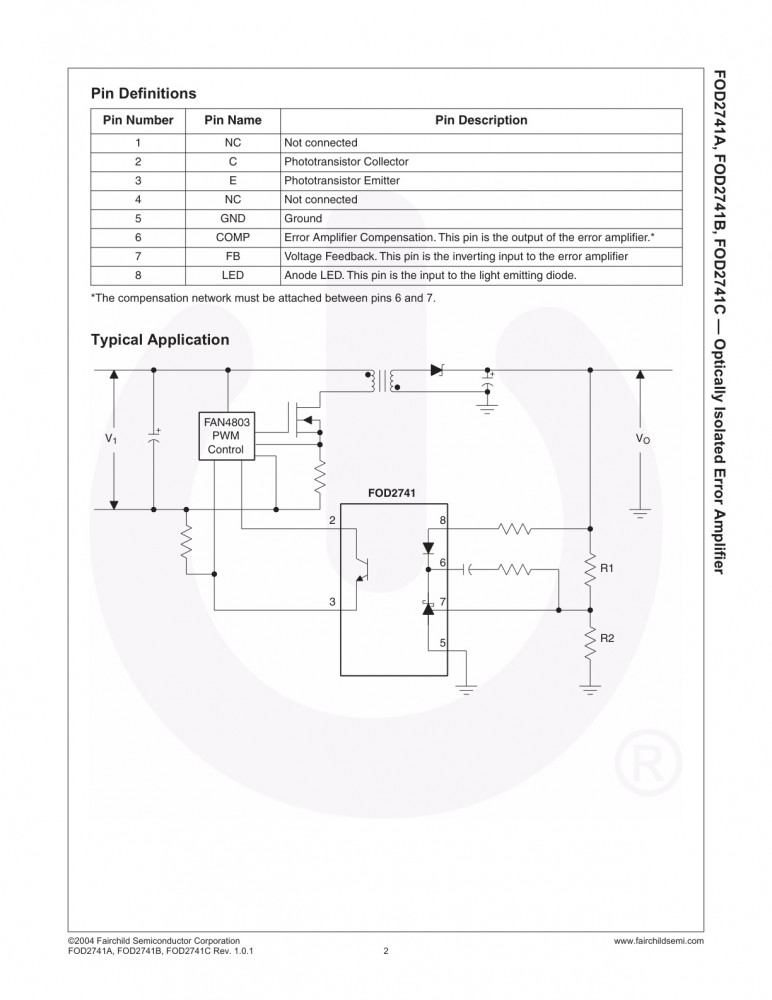 FOD2741A datasheet page 3