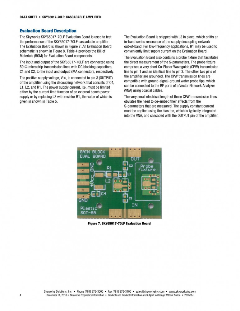 SKY65017-70LF datasheet page 4
