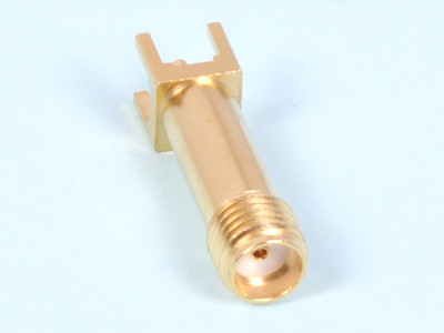 SMA Jack, Straight, PCB Receptacle, Through Hole, Brass Body, Gold (Au) Plated, Dust Cap Not Included, 50 Ohms for sale