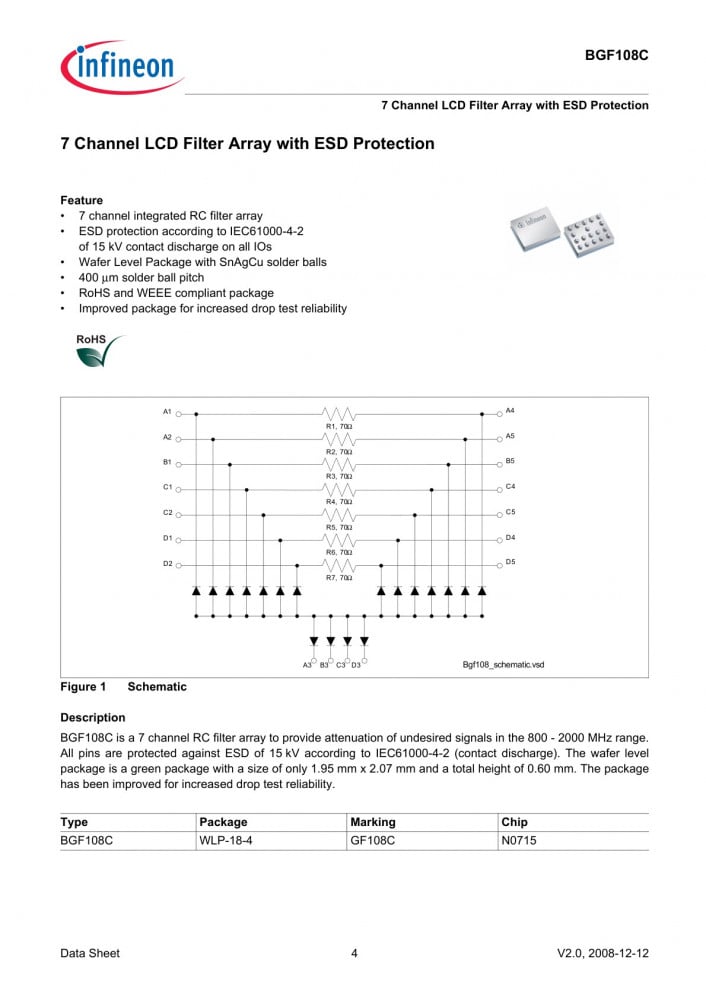 BGF108C datasheet page 4