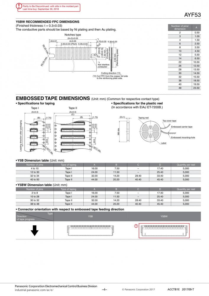 AYF530835A datasheet page 4