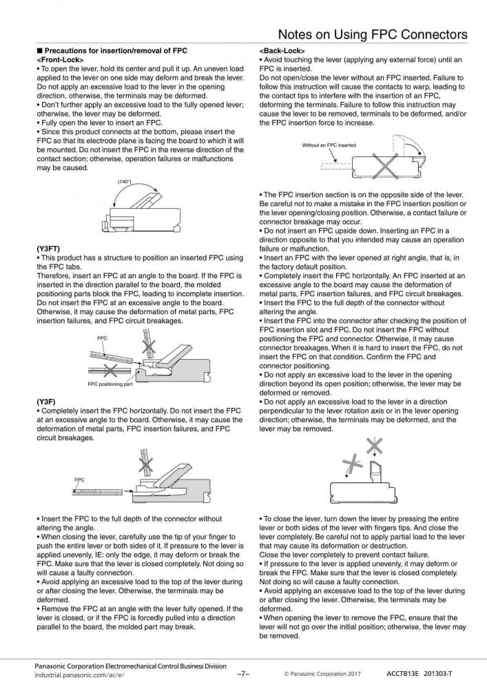 AYF530835A datasheet page 7