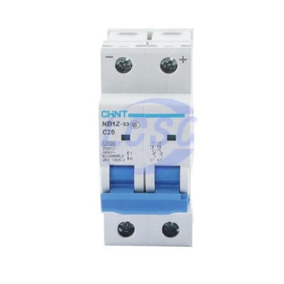 CHINT NB1Z-63 2P C25 Miniature Circuit Breaker AC400V DC220V(R)
