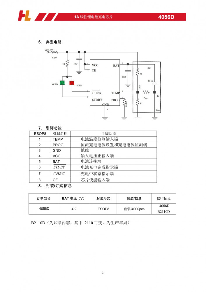4056D datasheet page 2