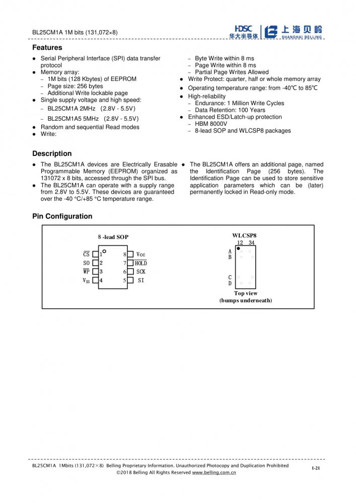 BL25CM1A-PARC datasheet page 1