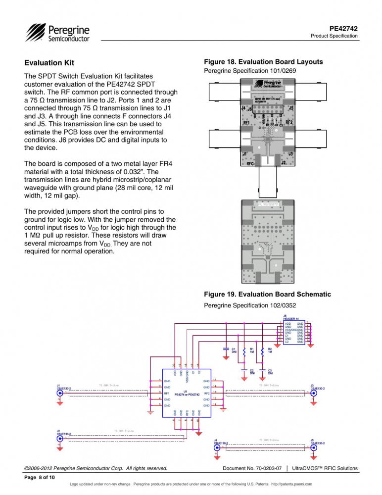 PE42742 datasheet page 8