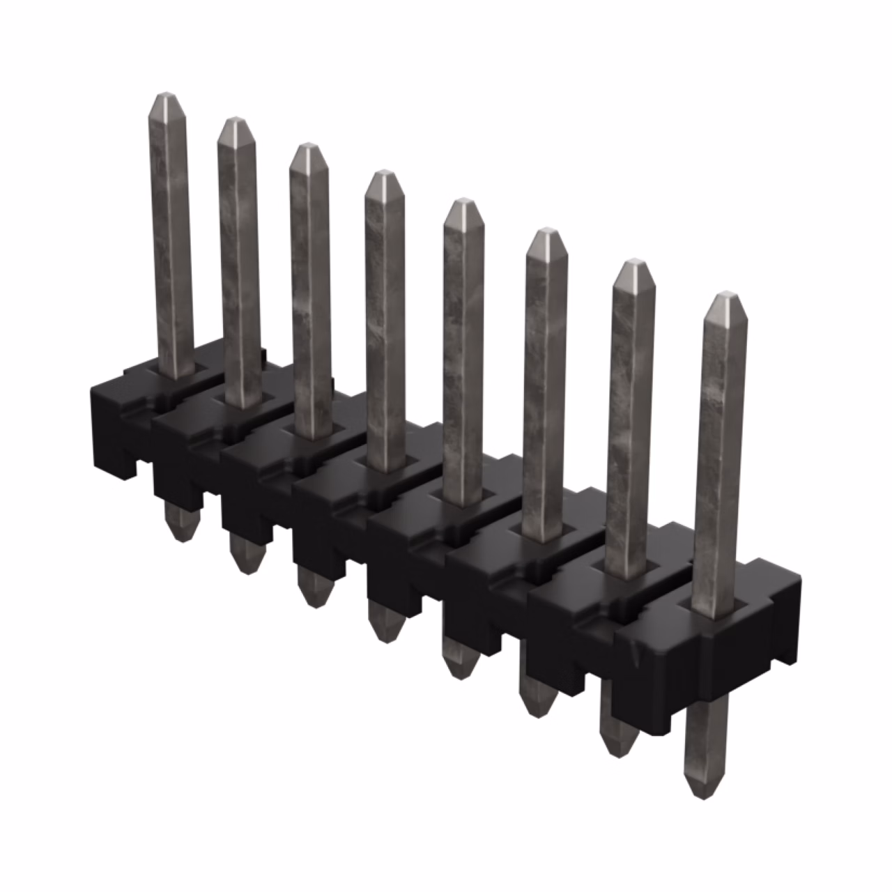 KK 396 Breakaway Header, Vertical, 8 Circuits, Matte Tin (Sn) Plating for sale