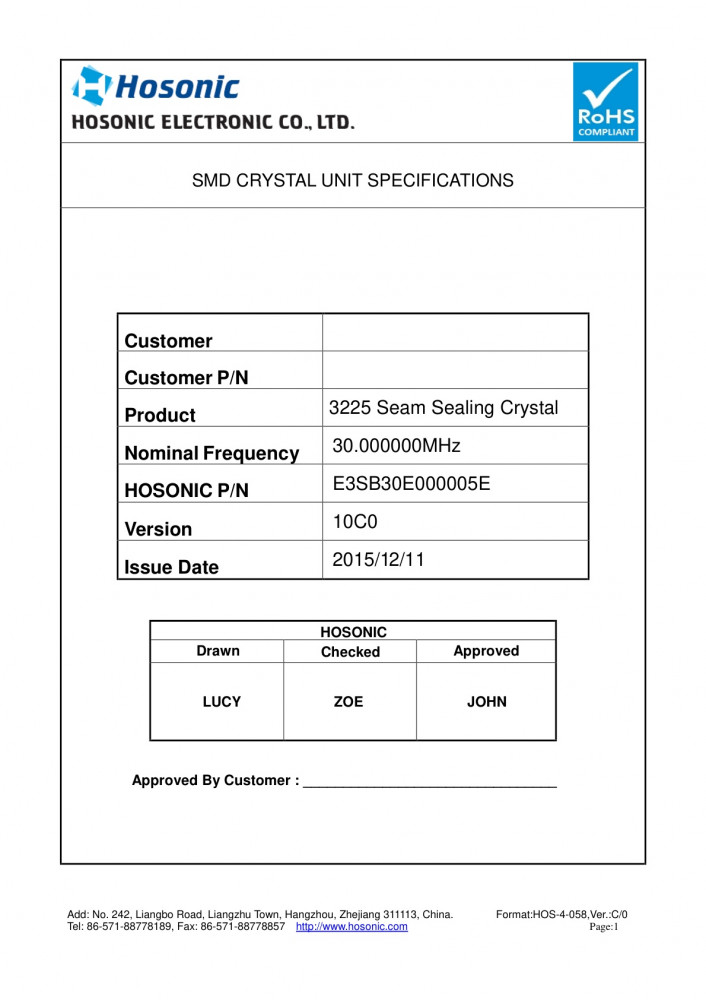 E3SB30E000005E specification page 1