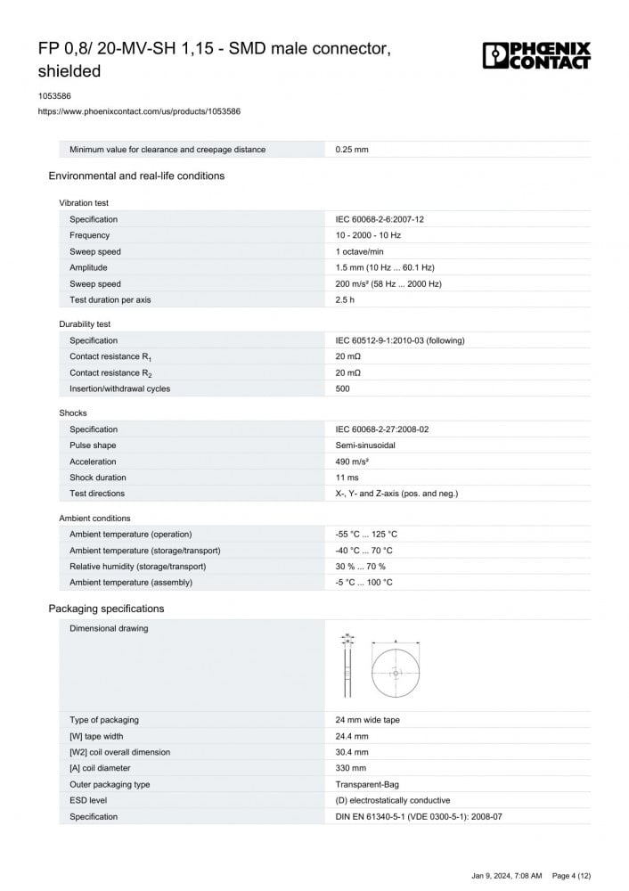 Phoenix Contact 1053586 technical document page 4