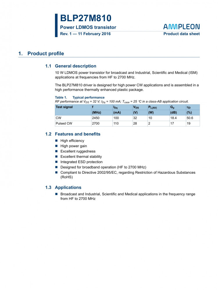 BLP27M810Z document page 1
