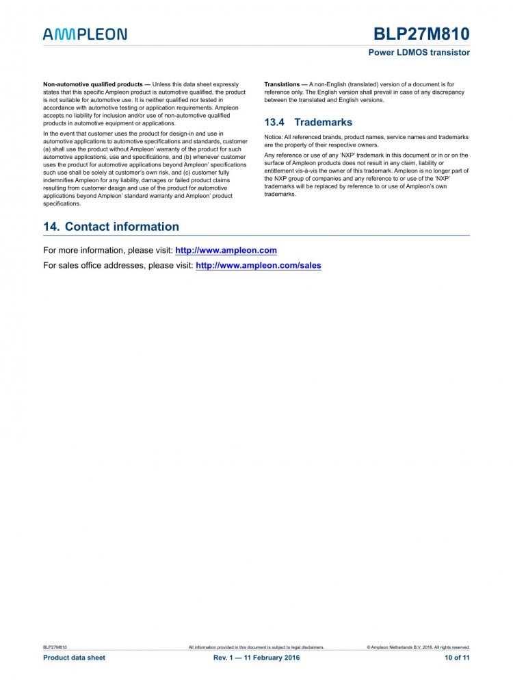 BLP27M810Z document page 10