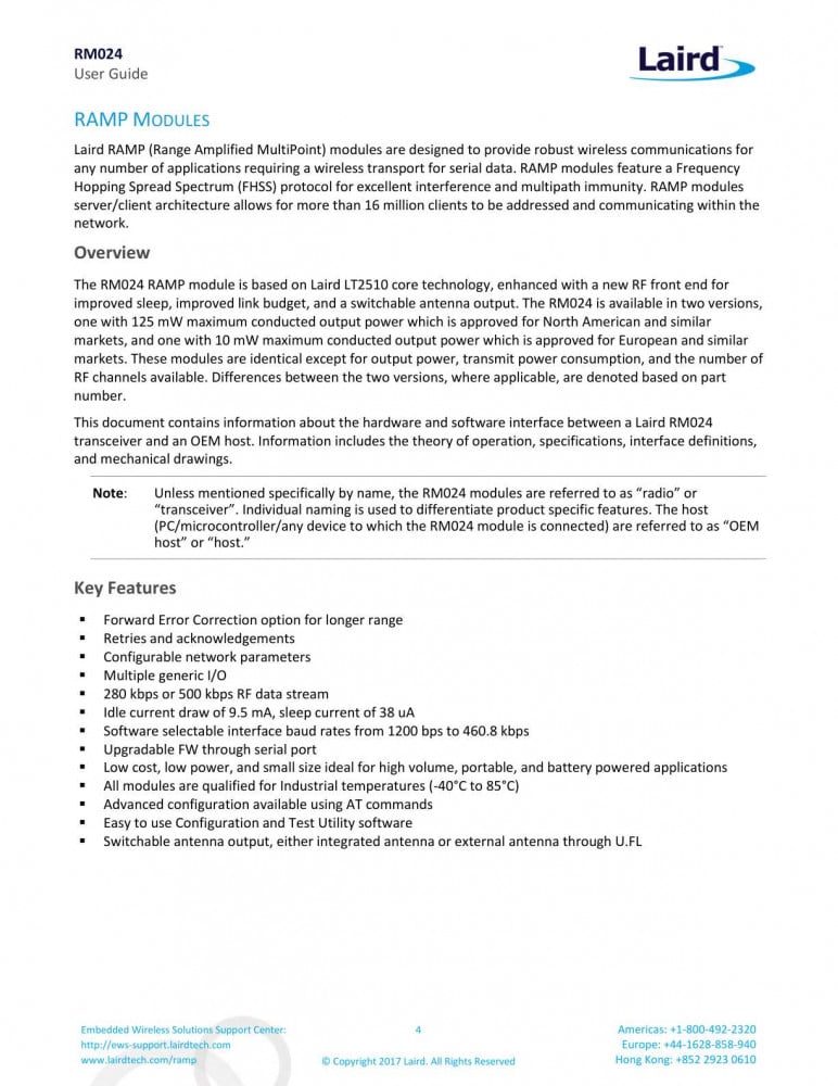 RM024 documentation page 4
