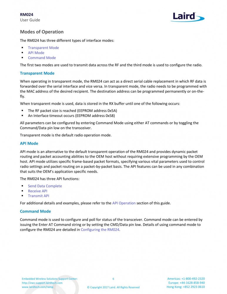 RM024 documentation page 6