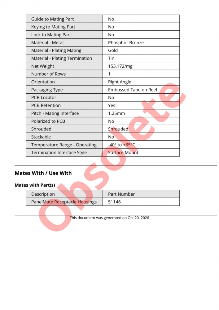 MOLEX 537800870 technical document image, page 3
