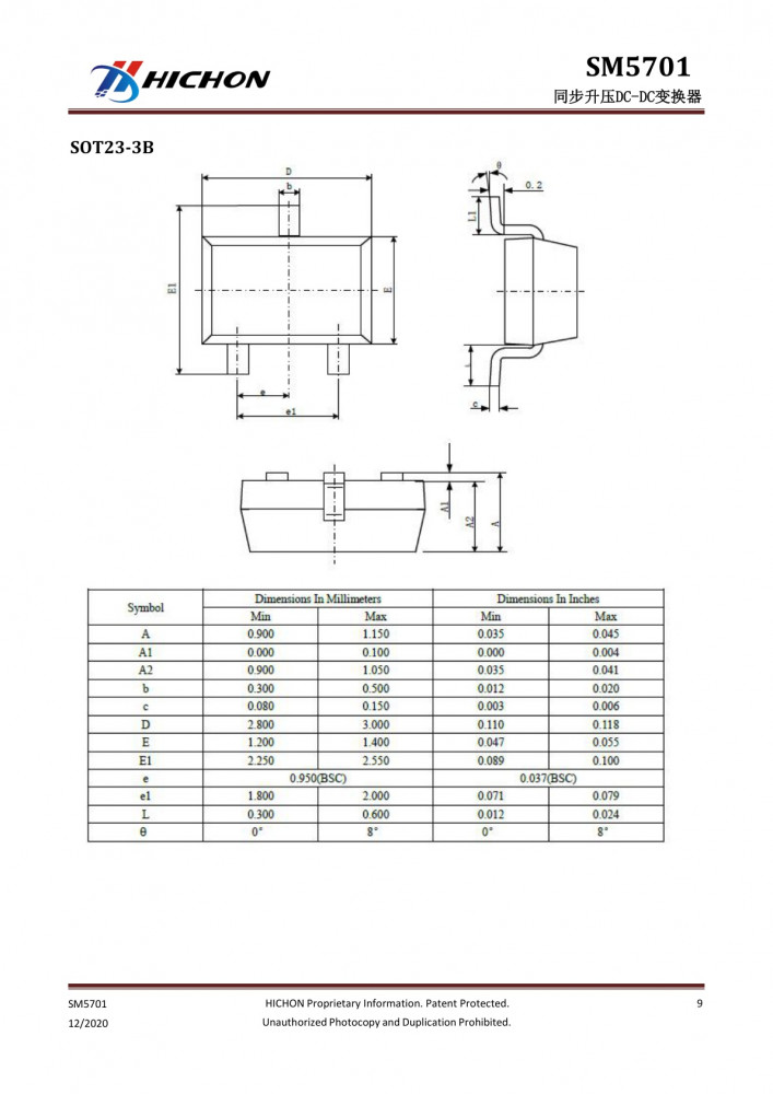 SM5701 datasheet page 8
