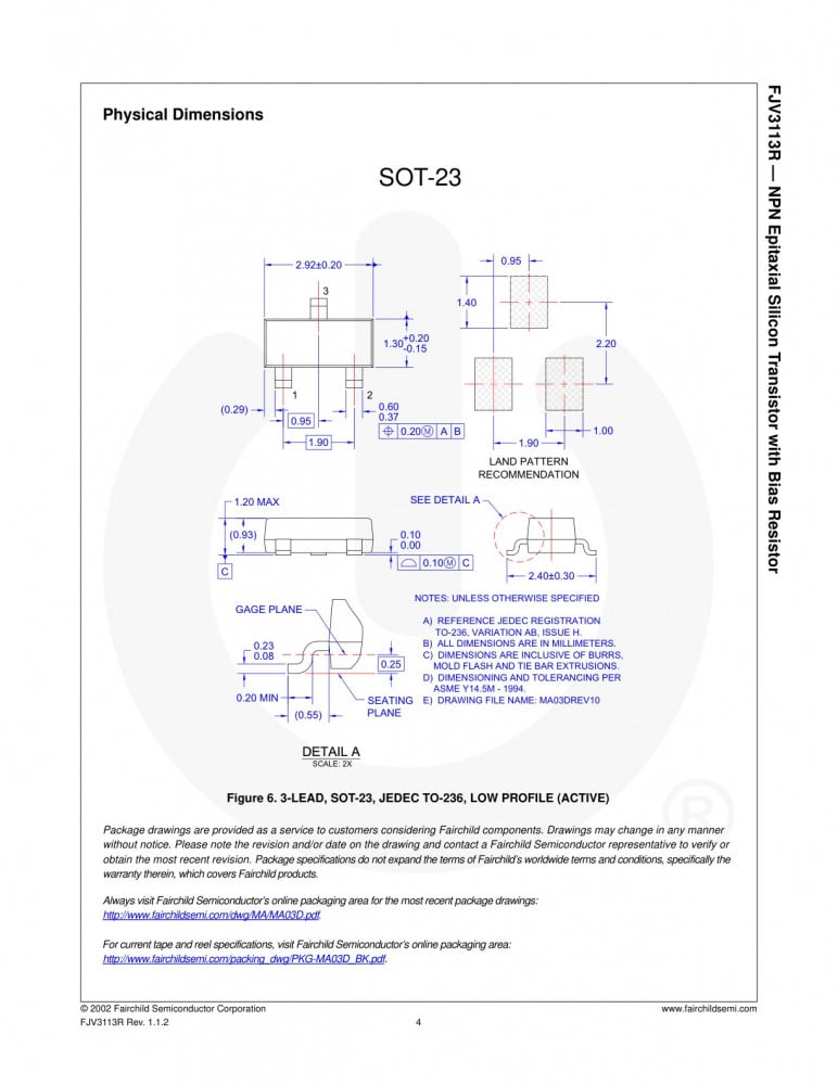 FJV3113RMTF datasheet page 5