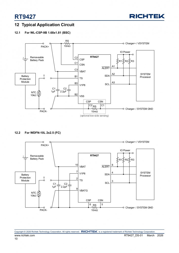 RT9427 datasheet page 10
