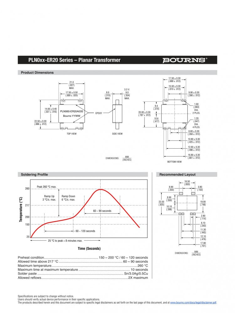 PLN071-ER20A12S datasheet page 2