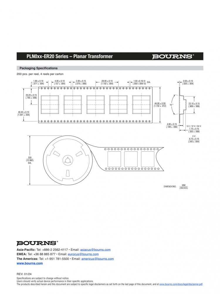 PLN071-ER20A12S datasheet page 3