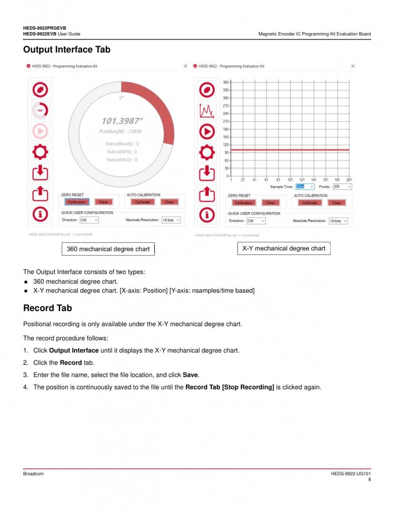 HEDS-9922EVB documentation page 8