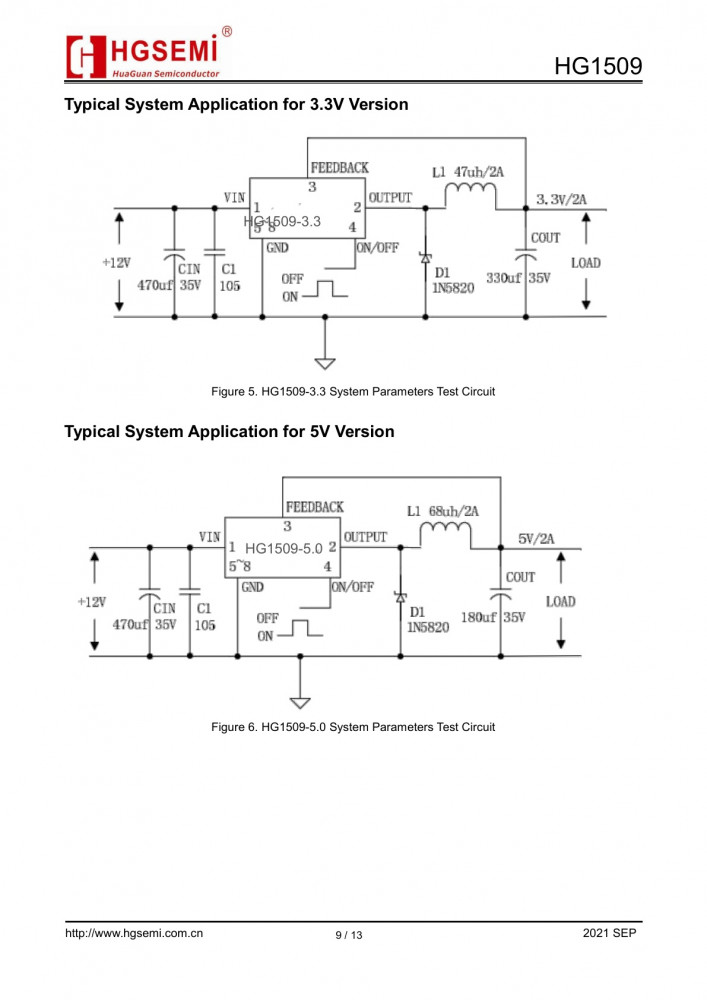 HG1509 datasheet page 9