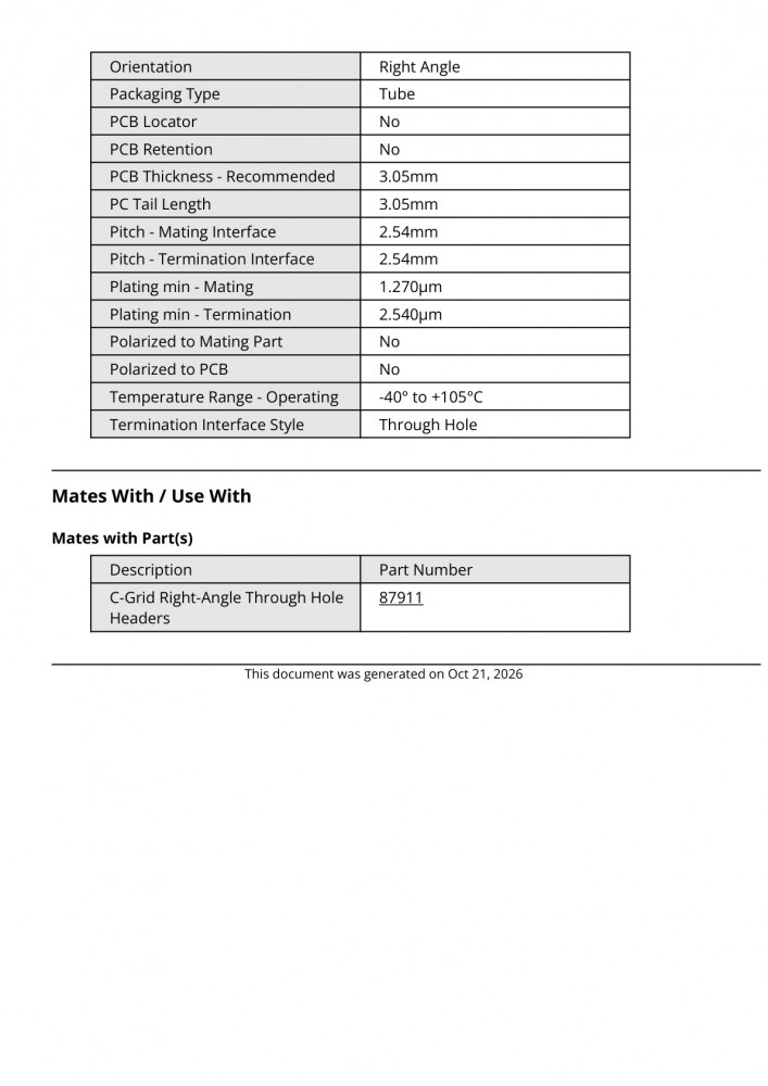 MOLEX 719731209 technical document image 3