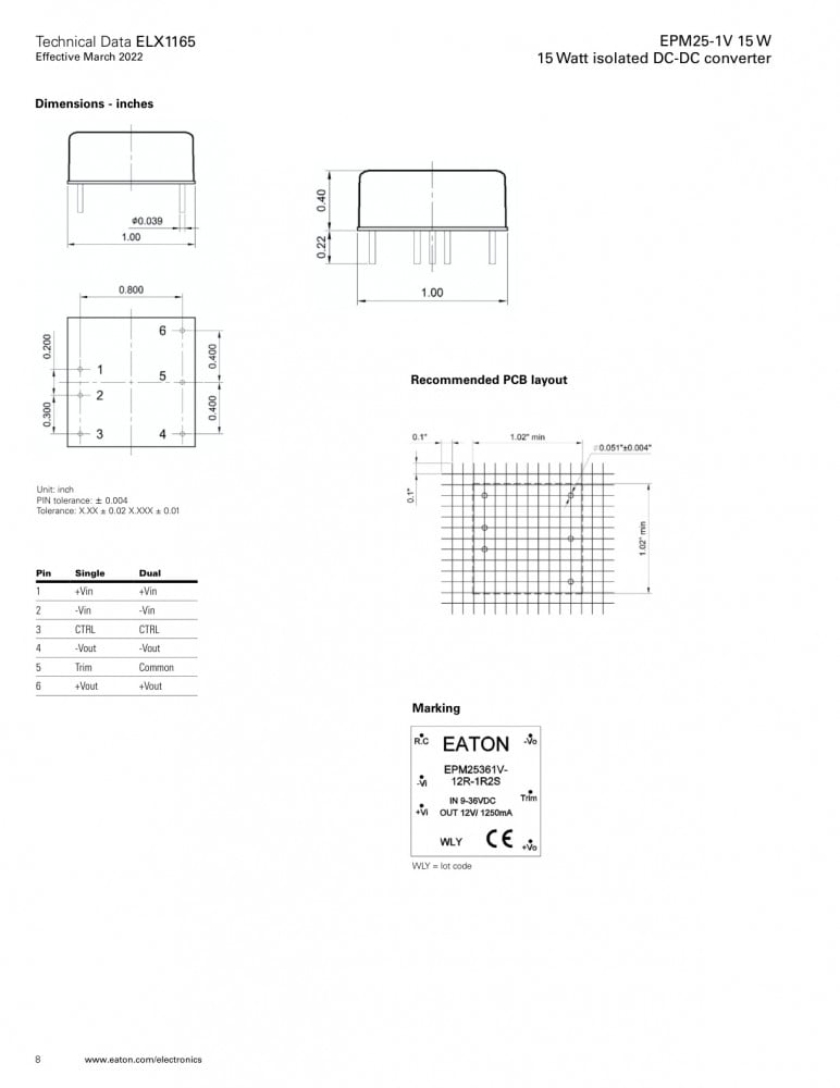 EPM25751V-15R-1R0S datasheet page 8