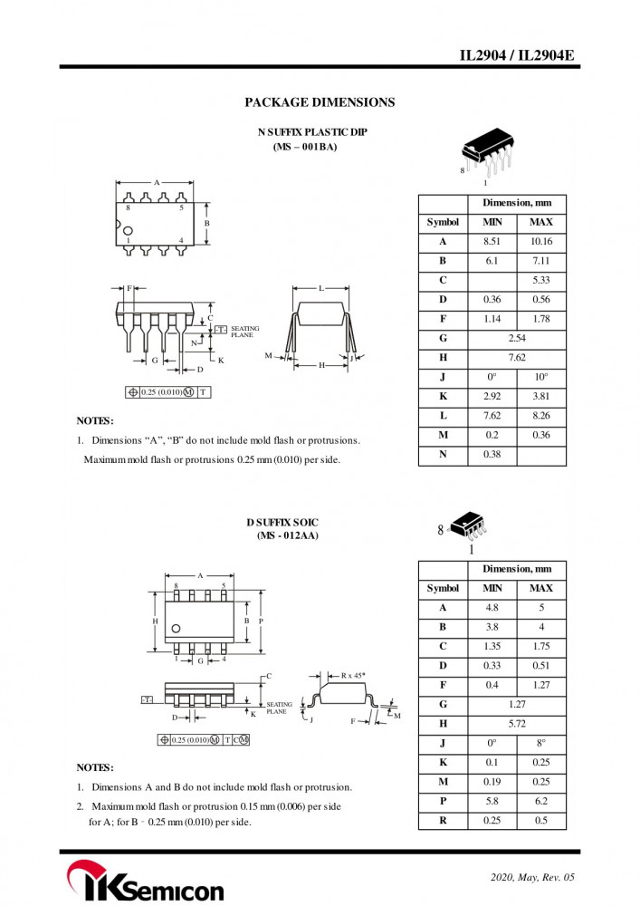 IL2904DT technical document page 5