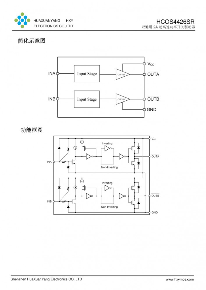 HCOS4426SR datasheet page 2