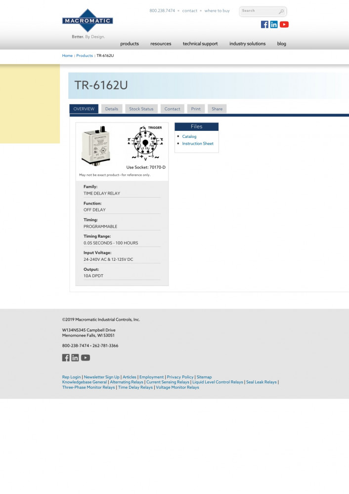 TR-6162U technical document preview