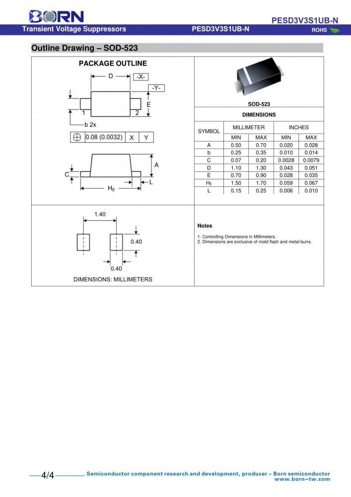 PESD3V3S1UB-N datasheet page 4