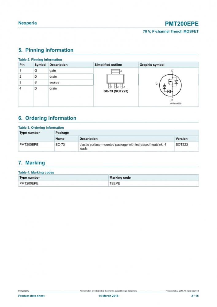 PMT200EPE datasheet page 2