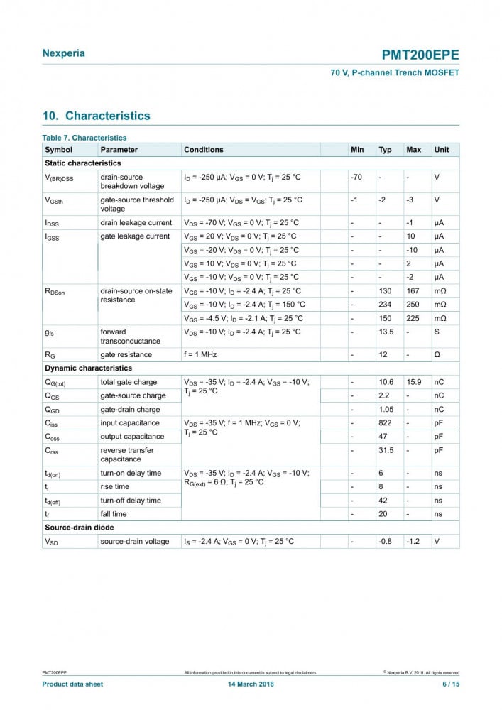 PMT200EPE datasheet page 6