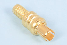 MCX Plug, Straight, Crimp, RG-179 Cable, Die Cast Body, Nickel (Ni) Plated, Bag, 75 Ohms for sale