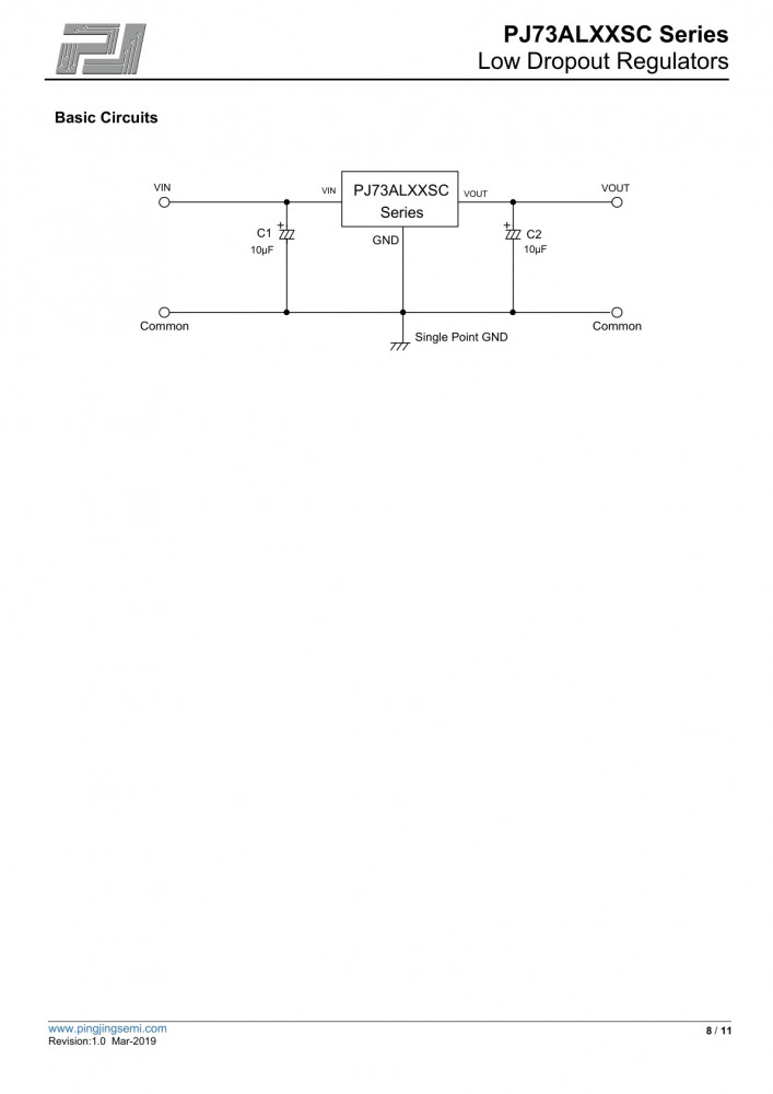 PJ73AL33SC datasheet page 8