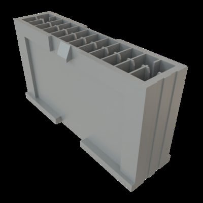 Samtec IPM1-15-D Rectangular Connector Housing