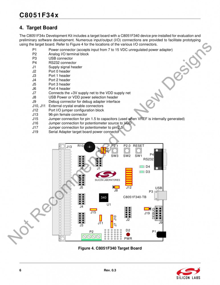 C8051F340DK document page 6