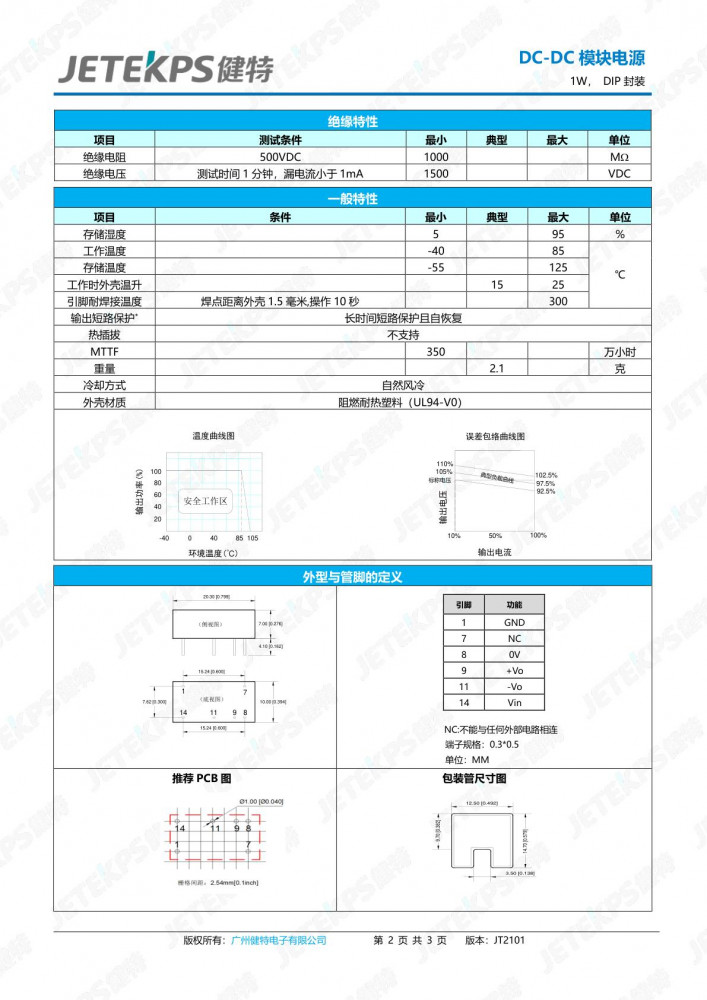 A1212D-1WR3 datasheet page 2