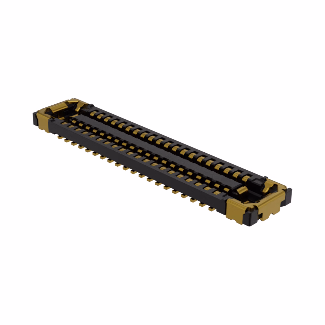 SlimStack Board-to-Board Receptacle, 0.35mm Pitch, ACB6+ Series, 0.60mm Mated Height, 1.90mm Mated Width, 40 Circuits, 1 Reel/Carton for sale