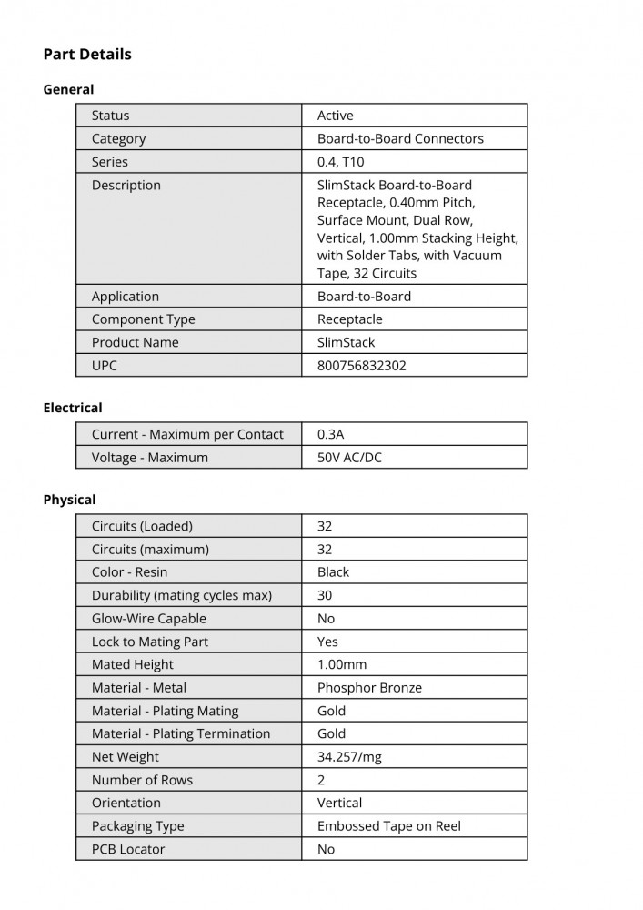 Product document image, page 2