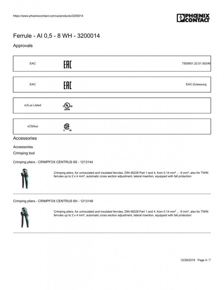 Product document page 4