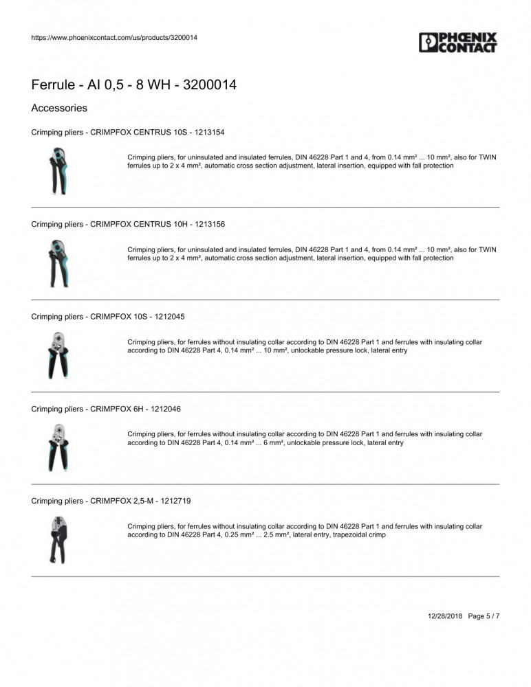 Product document page 5